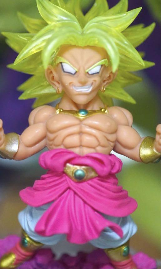 Dragon Ball Z Broly Mini Figure - Legendary Super Saiyan Figurine ...