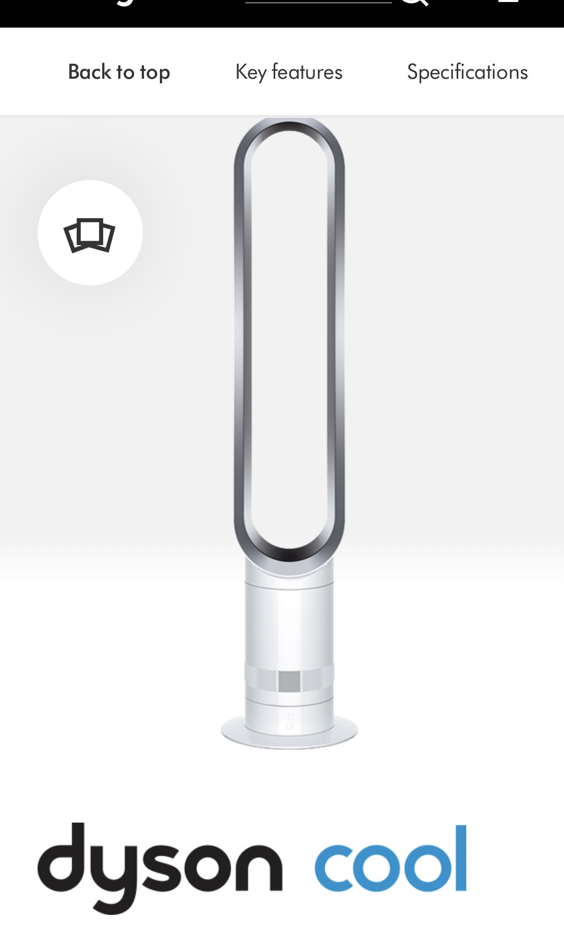 Dyson Air Cool Tower Fan AM07, Furniture & Home Living, Lighting & Fans ...