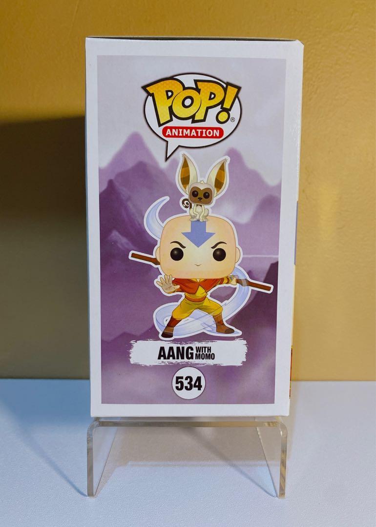 Funko Pop! Animation Aang w/ Momo (Avatar: The Last Airbender / ATLA ...