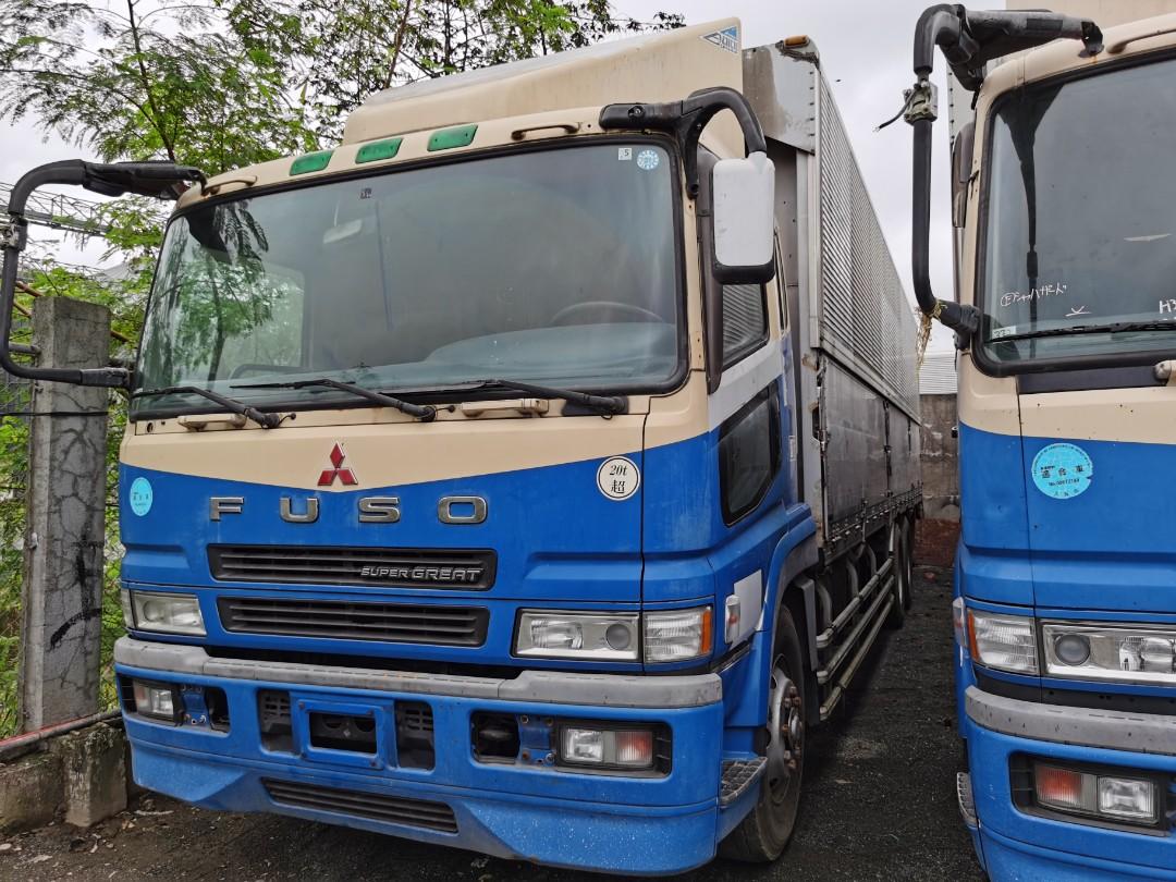 Fuso super great Wing van 6m70 10w, Special Vehicles, Heavy Vehicles on Carousell