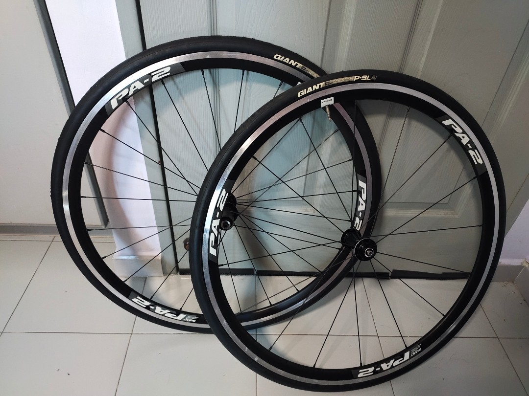 Giant Pa-2 wheelset (new), Sports Equipment, Bicycles & Parts, Bicycles ...