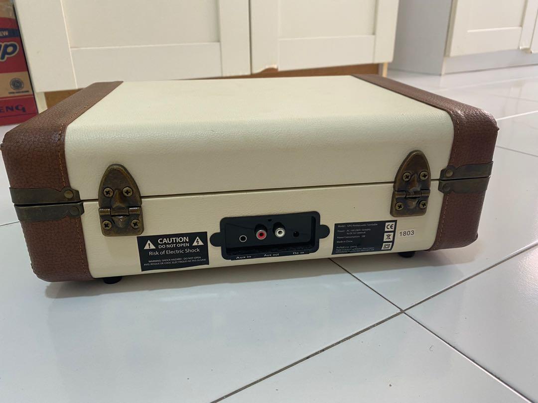 GPO Ambassador Record Player, Audio, Portable Music Players on Carousell