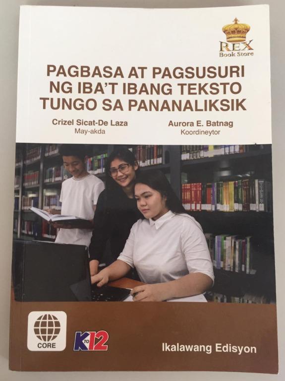 Grade 11 Pagbasa at Pagsusuri ng Iba't Ibang Teksto Tungo sa ...