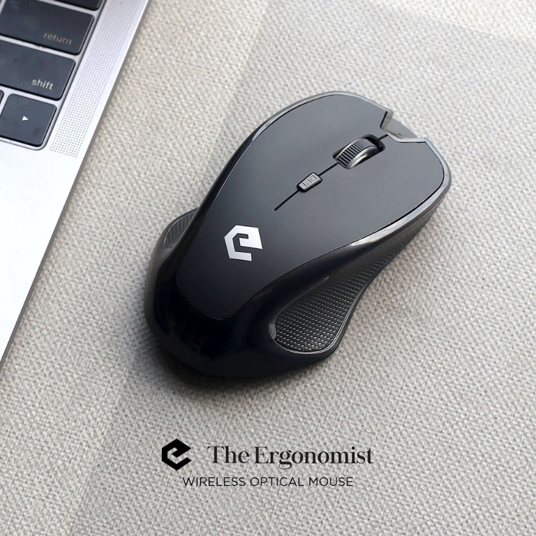 The Ergonomist Helix30 Series Wireless Optical Mouse, Computers & Tech ...