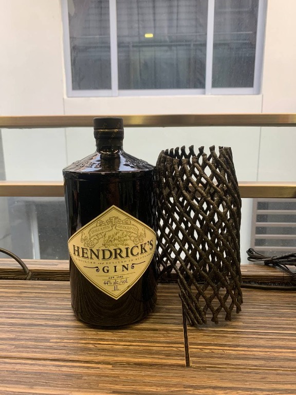 1 Litre, Hendrick's Gin, Food & Drinks, Alcoholic Beverages on Carousell