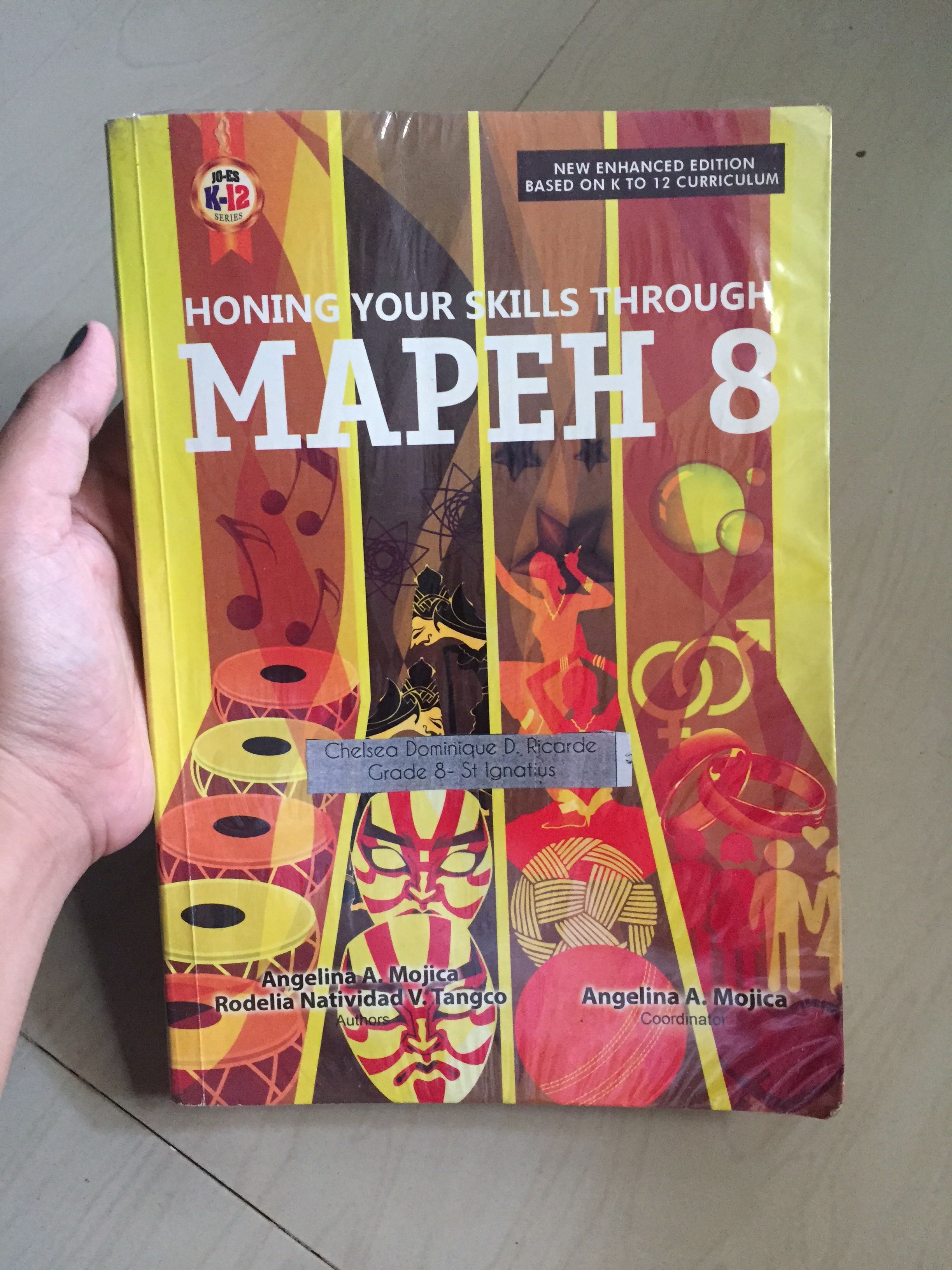 Honing Skills Through MAPEH - Grade 8, Hobbies & Toys, Books & Magazines, Textbooks on Carousell