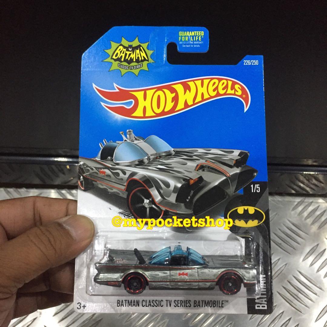 Hot Wheels CLASSIC TV SERIES BATMOBILE - ZAMAC / 2016 Hotwheels Batman ...