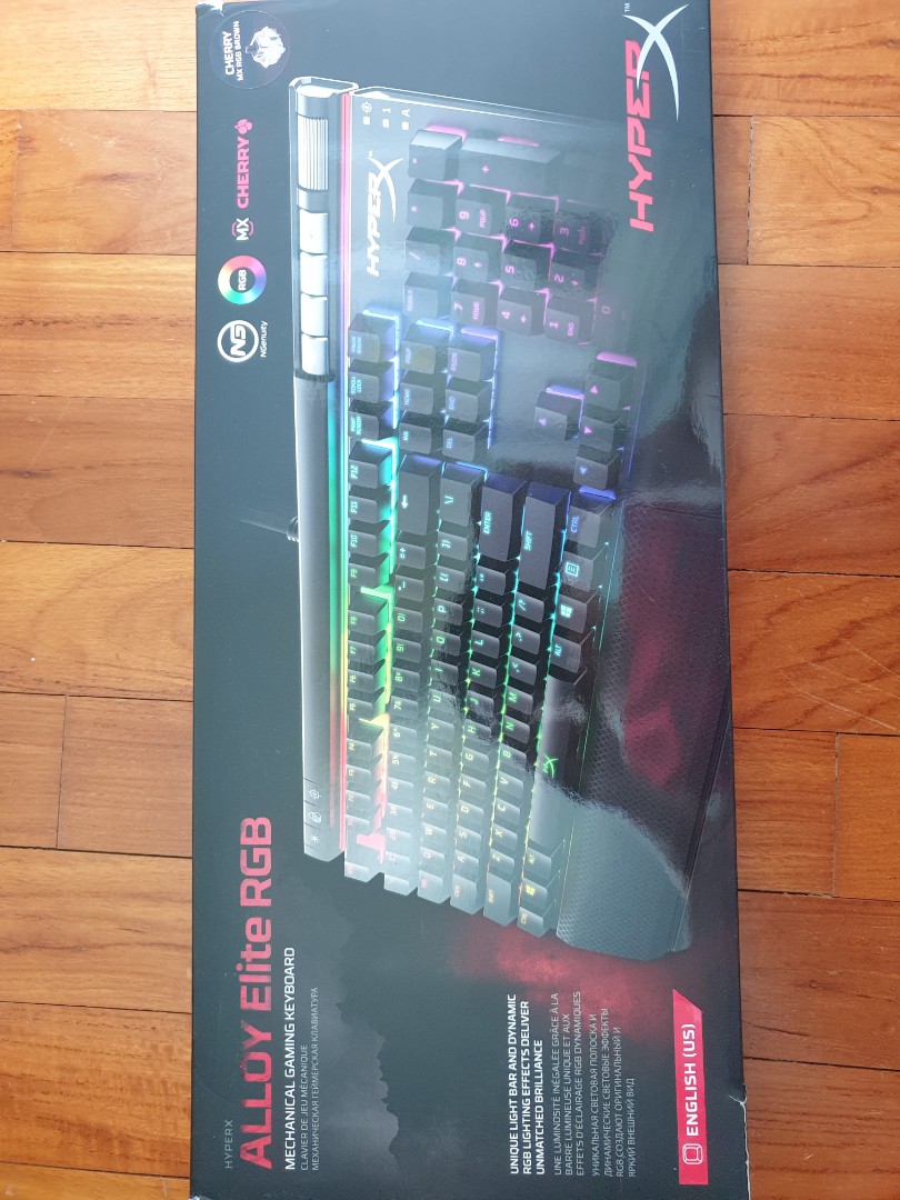 HyperX Alloy Elite RGB with HyperX Pudding Keycaps, Computers & Tech ...