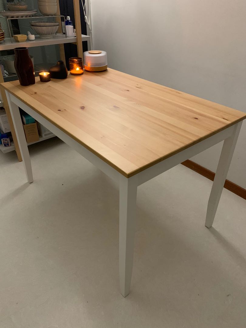 Ikea Dining Table Lerhamn for Sale, Furniture & Home Living, Furniture ...