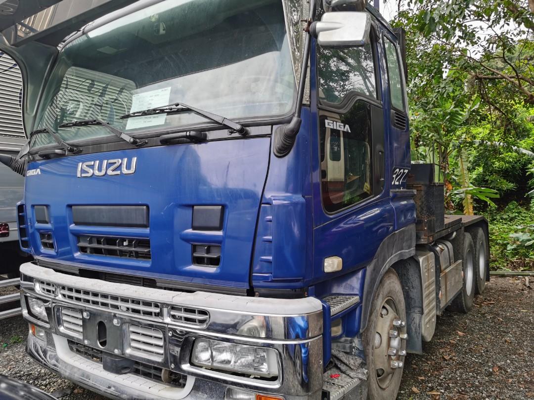 Isuzu giga tractor head 6wg1 10w, Special Vehicles, Heavy Vehicles on ...