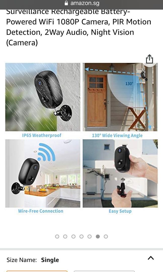 KAMTRON WIRELESS IP CAMERA, TV & Home Appliances, Other Home Appliances ...