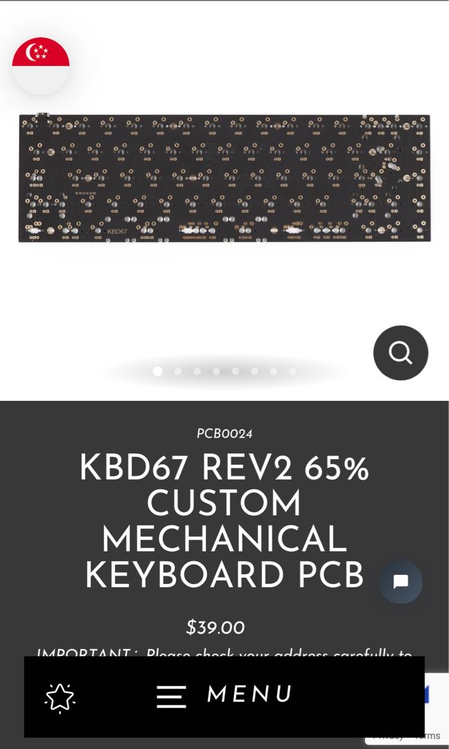 KDB67 REV2 PCB, Computers & Tech, Parts & Accessories, Computer ...