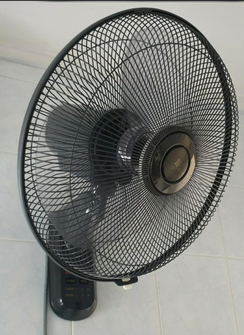 KDK Wall Fan, Furniture & Home Living, Lighting & Fans, Fans on Carousell