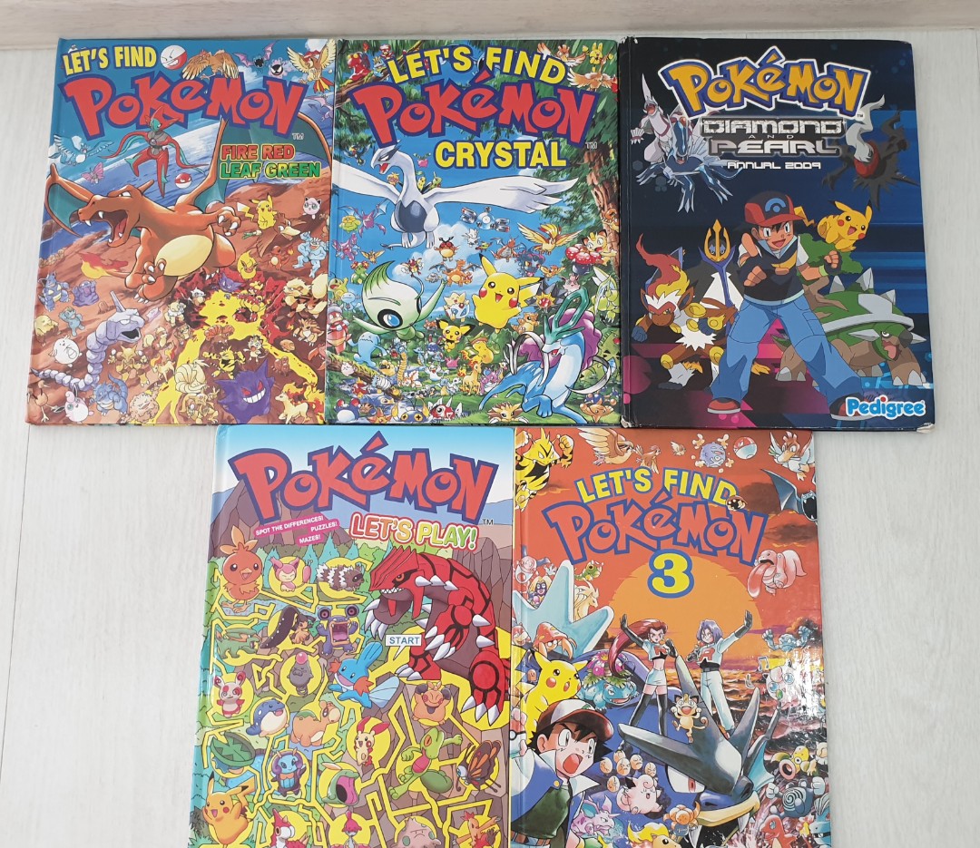 Kids book: Let find Pokemon, Pokemon Annual, Hobbies & Toys, Books ...