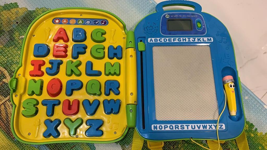 Leapfrog go-with-me ABC Backpack, Hobbies & Toys, Toys & Games on Carousell