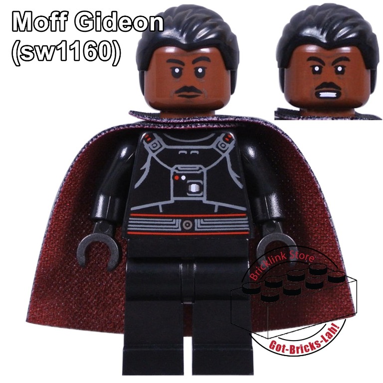 LEGO Star Wars - Moff Gideon (sw1160*) (from set 75315), Hobbies & Toys ...