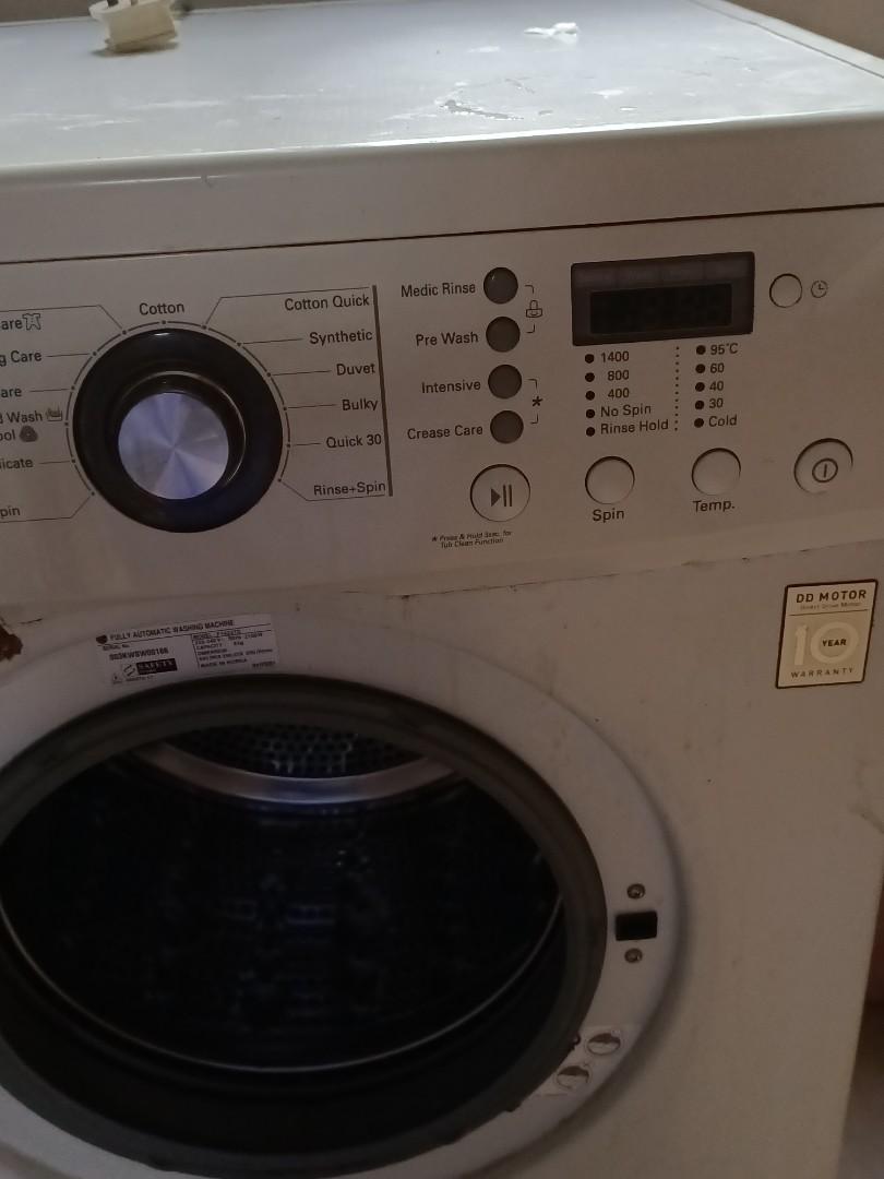 Lg old washing machine, TV & Home Appliances, Washing Machines and ...