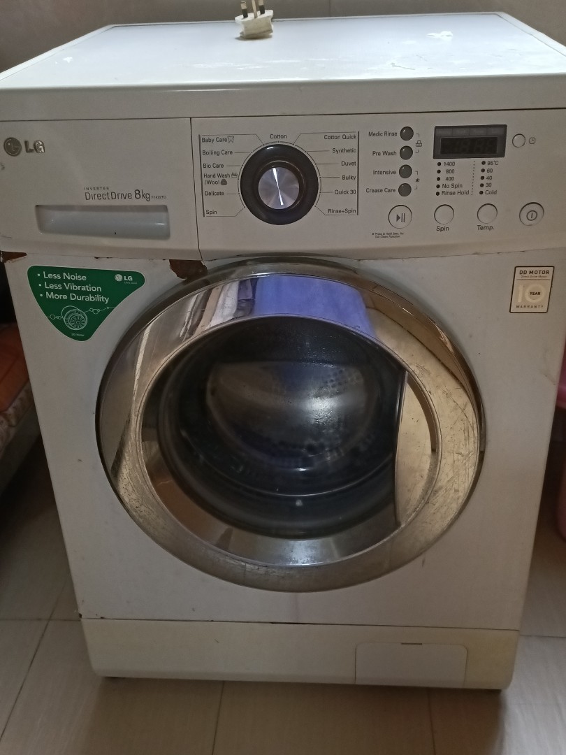 Lg old washing machine, TV & Home Appliances, Washing Machines and ...