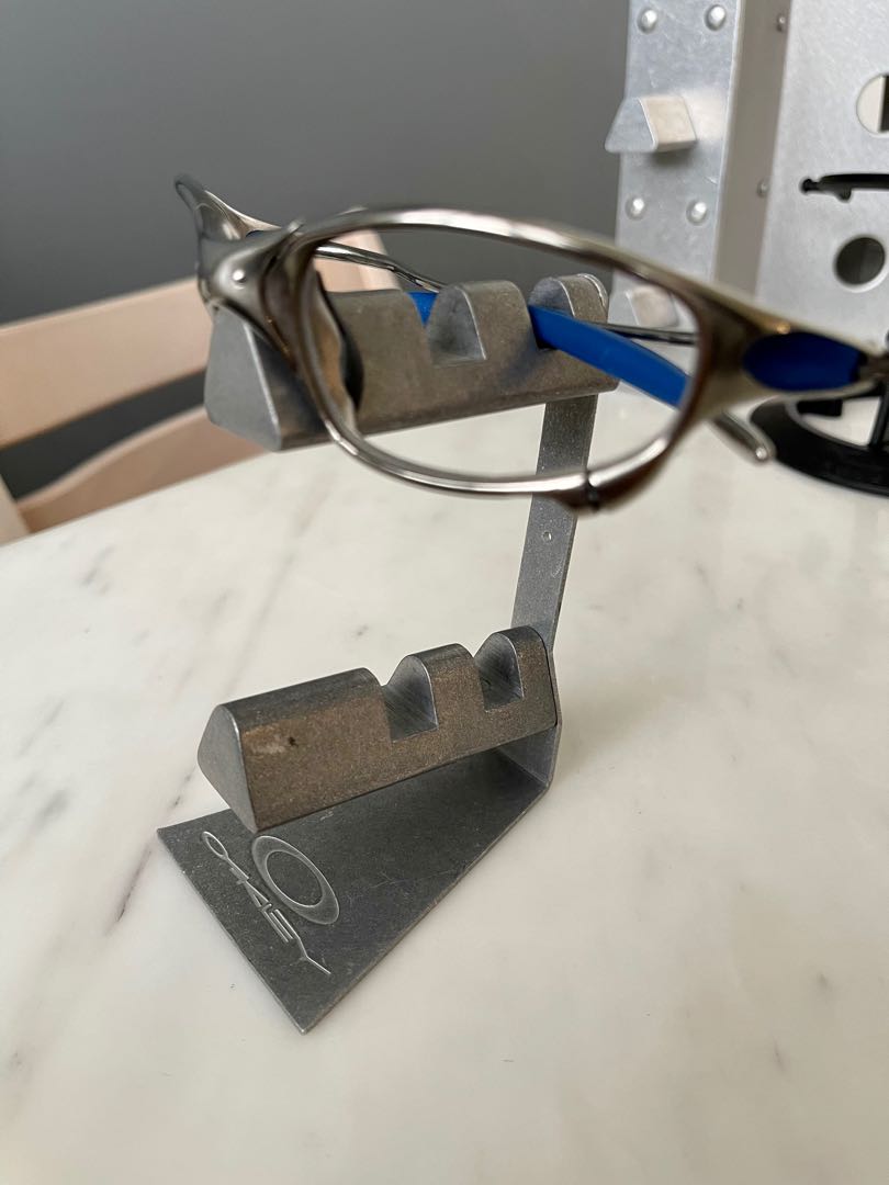 Oakley double sunglass display stand, Men's Fashion, Watches ...