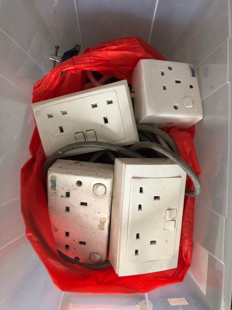 Outdoor setup extension socket, TV & Home Appliances, Electrical ...