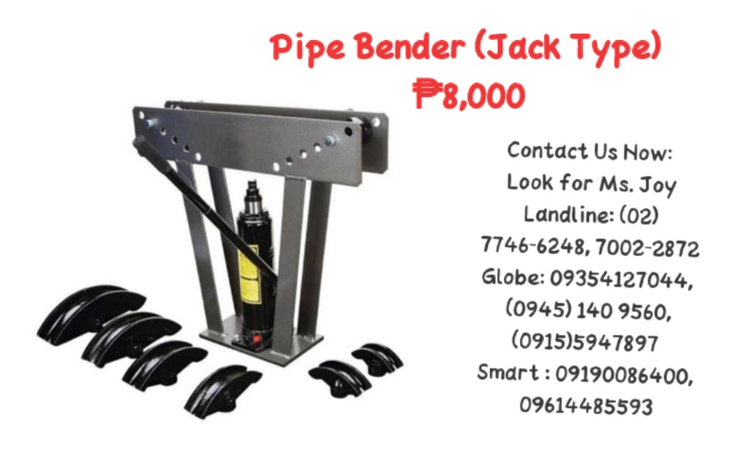 Pipe Bender (Jack Type), Commercial & Industrial, Construction Tools ...
