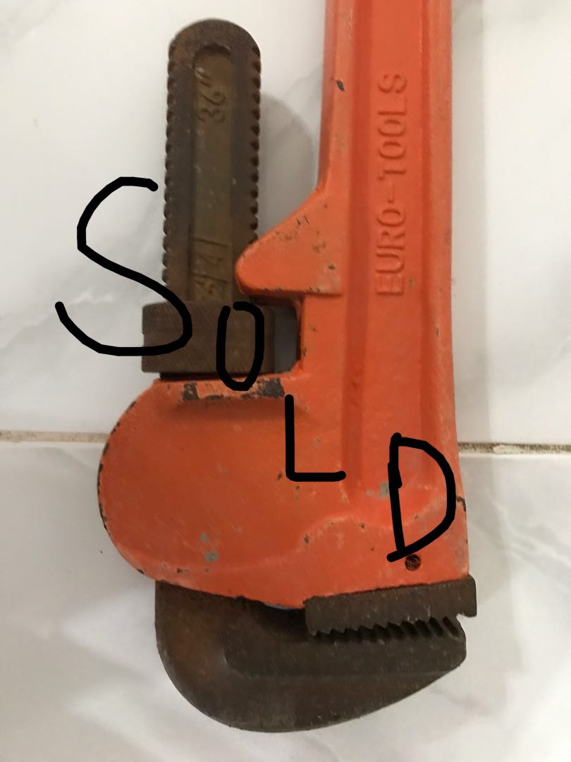 PIPE WRENCH | LIYABE DE TUBO, Commercial & Industrial, Construction ...