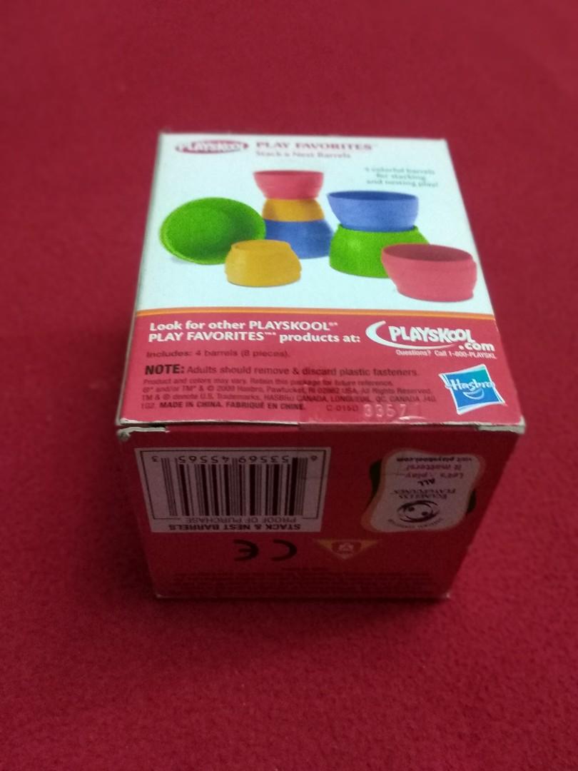 Playskool Stack & Nest Barrels, Babies & Kids, Infant Playtime on Carousell