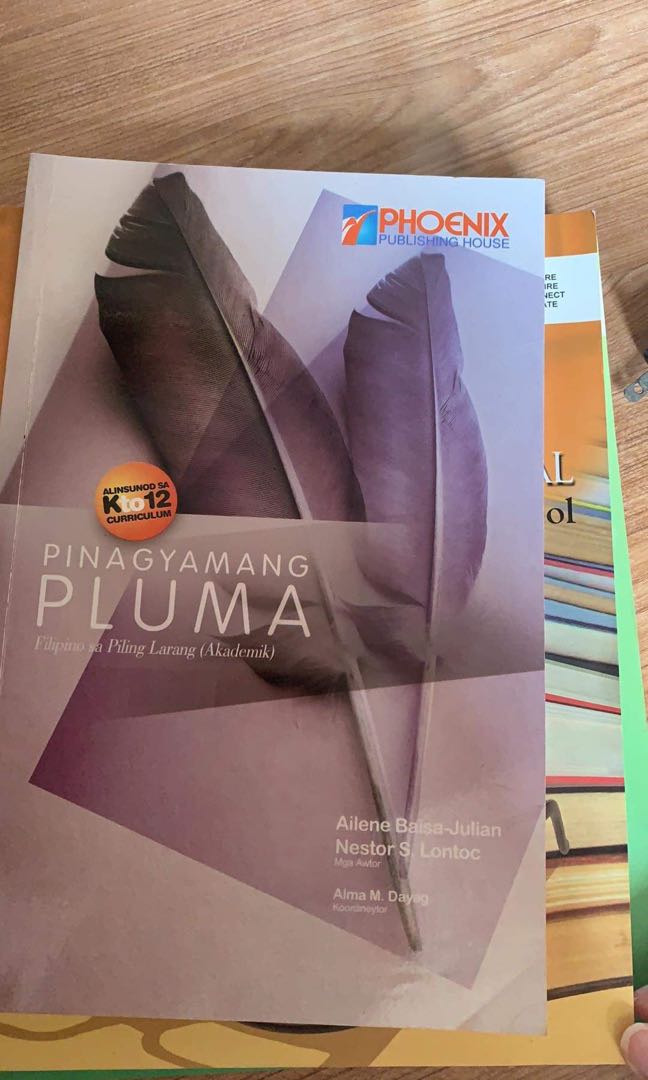 Pluma: Filipino sa Piling Larang (Akademik) by Baisa-Julian and Lontoc ...
