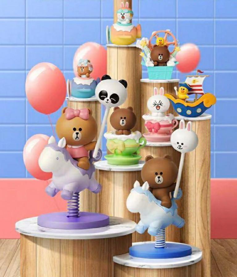 全新popmart LINE Friends Summer Carnie盲盒, 興趣及遊戲, 旅行, 旅遊 - 旅行必需品及用品 ...