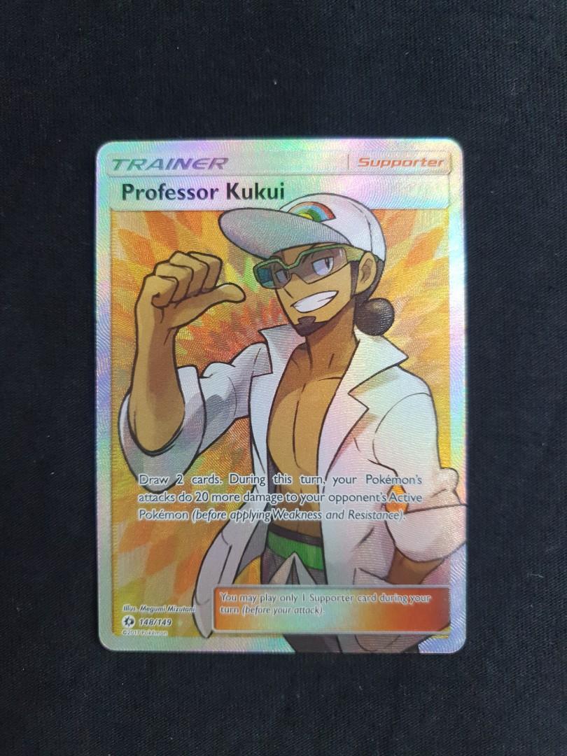 Toys And Hobbies Pokemon Sun And Moon Professor Kukui 148 149 Full Art