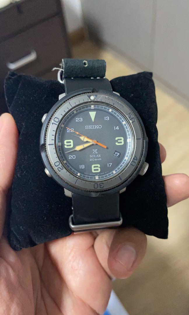 Seiko Prospex Beams Limited Edition Solar Tuna SBDJ031, Men's Fashion ...