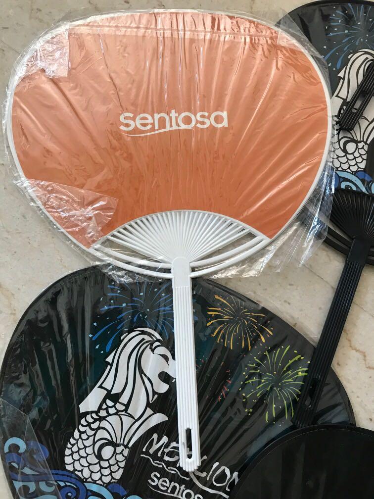Singapore souvenir- Sentosa Fans - singapore / Sentosa souvenirs ...