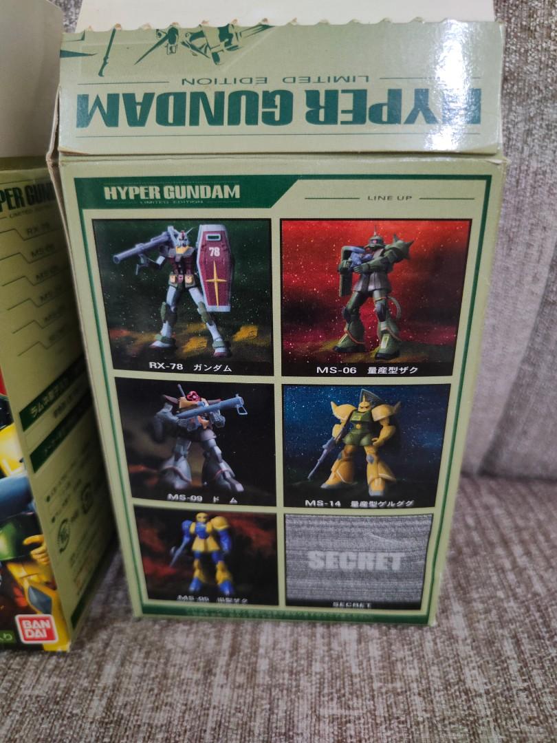 Set 3 nos Hyper gundam limited edition mass production, Hobbies & Toys ...