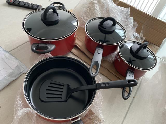 Periuk/Cooking Pots Set 3 Variation /Color (With Free Gift), Furniture ...