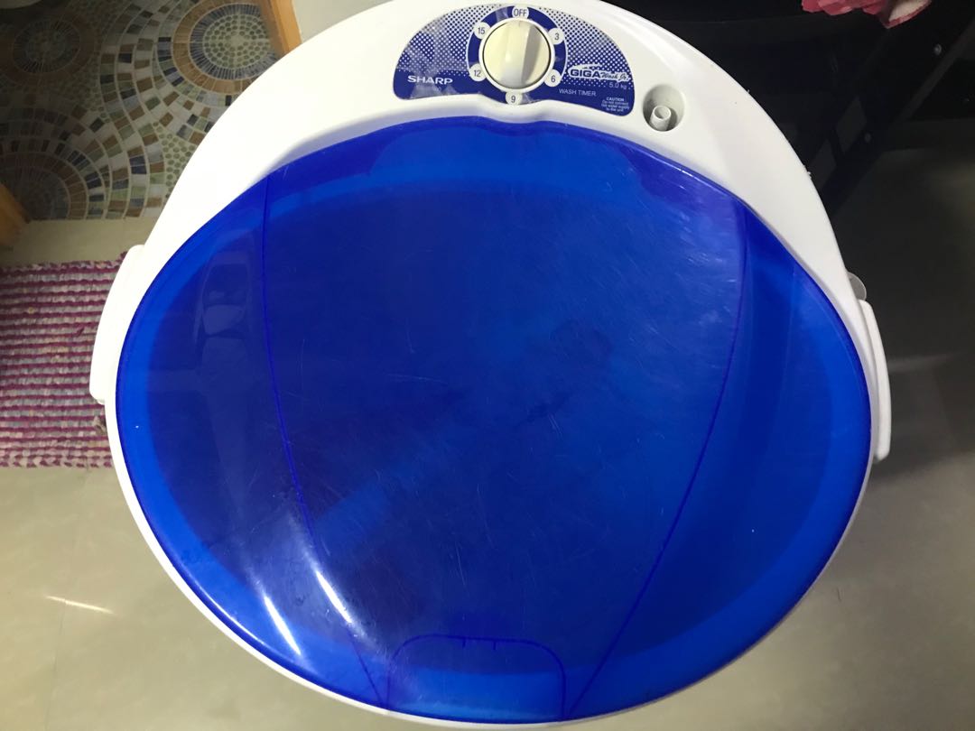 SHARP GIGA WASHING MACHINE JR., TV & Home Appliances, Washing Machines ...