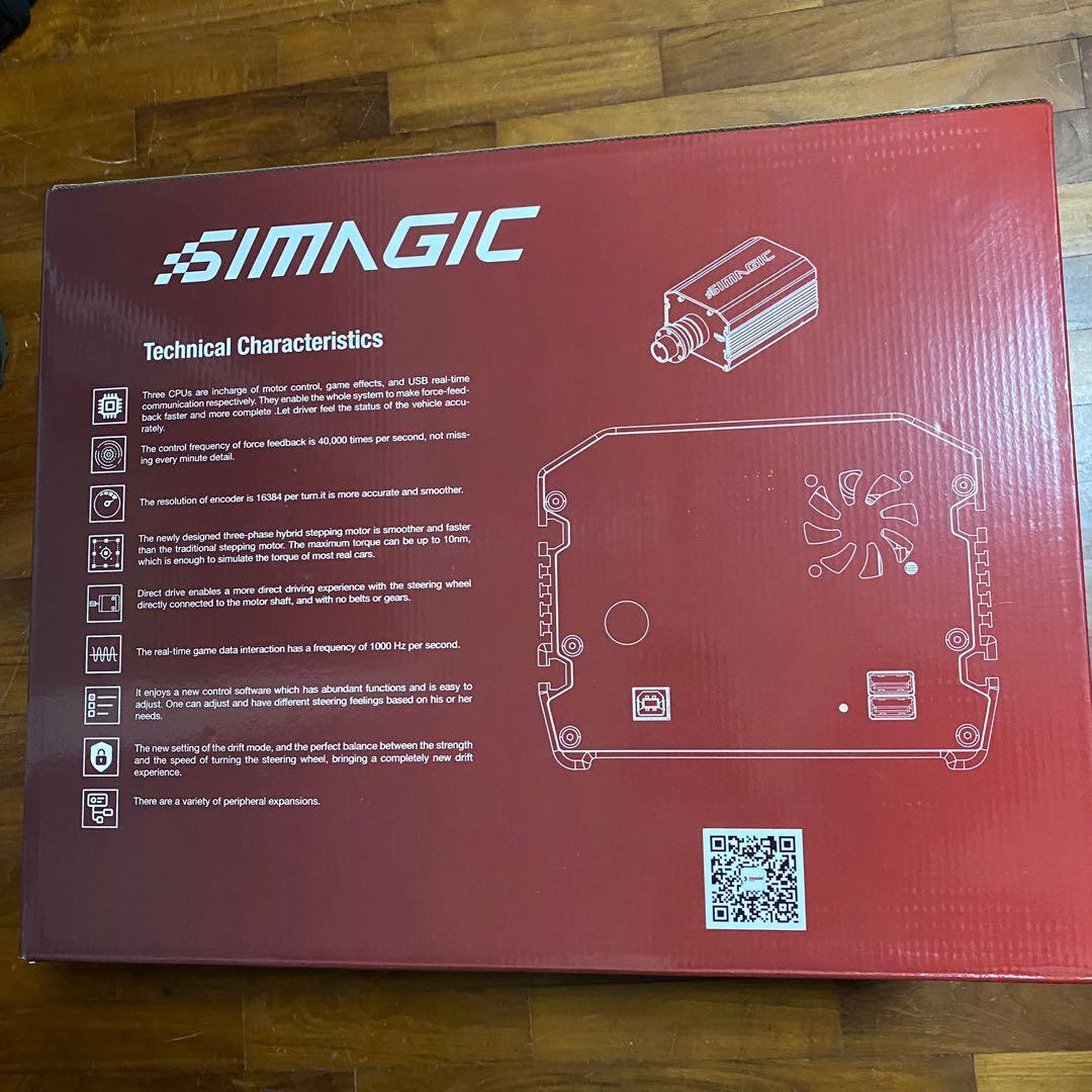 Simagic m10 wheelbase with local warranty, Hobbies & Toys, Toys & Games ...