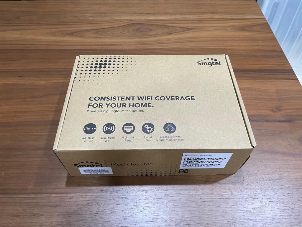 Singtel Mesh Router (SME), Computers & Tech, Parts & Accessories ...