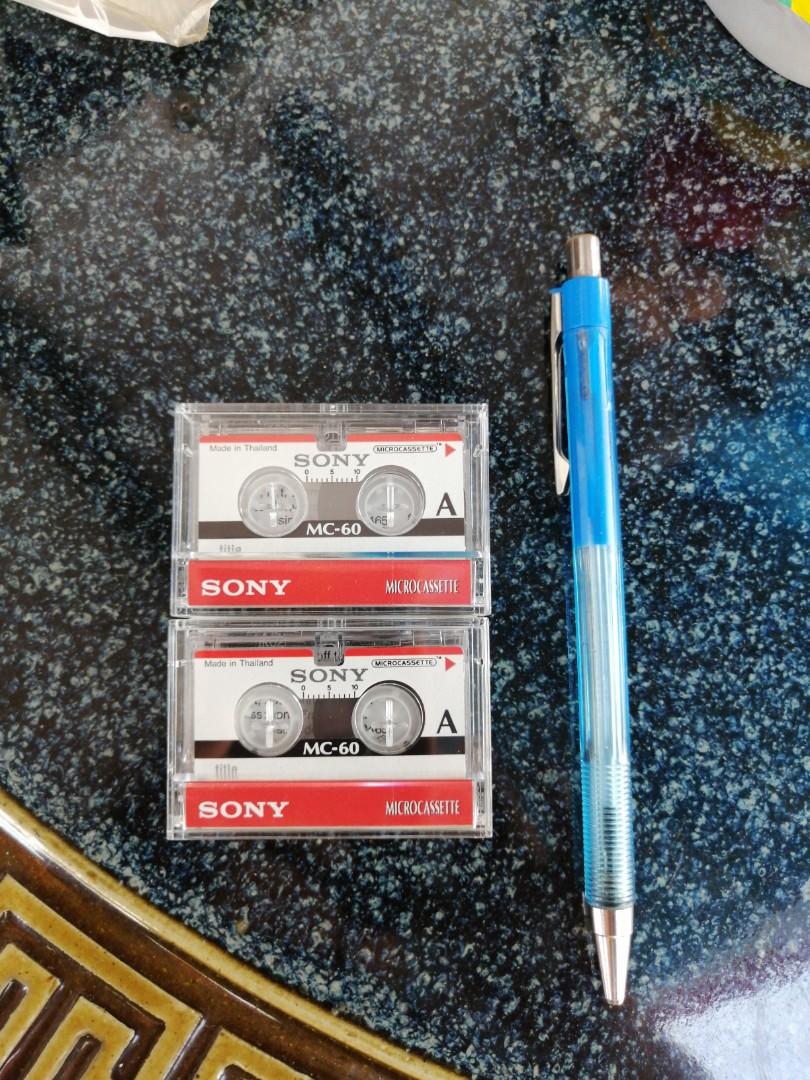 Sony & TDK MicroCassette Tapes - 5pc, Audio, Other Audio Equipment on ...