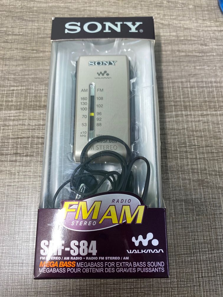 Sony SRF-S84收音機 DSE收音機, 音響器材, 音樂播放裝置 MP3及CD Player - Carousell