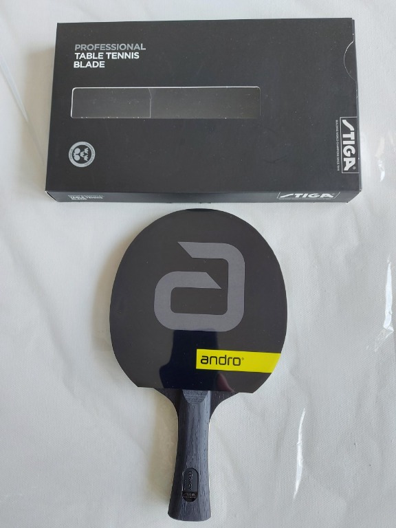 Table Tennis: Stiga Legacy Carbon + Andro Rasanter, Sports Equipment ...