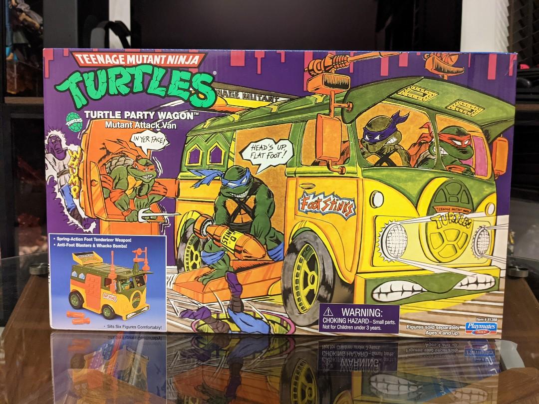 Teenage Mutant Ninja Turtles Turtle Party Wagon Mutant Attack Van ...