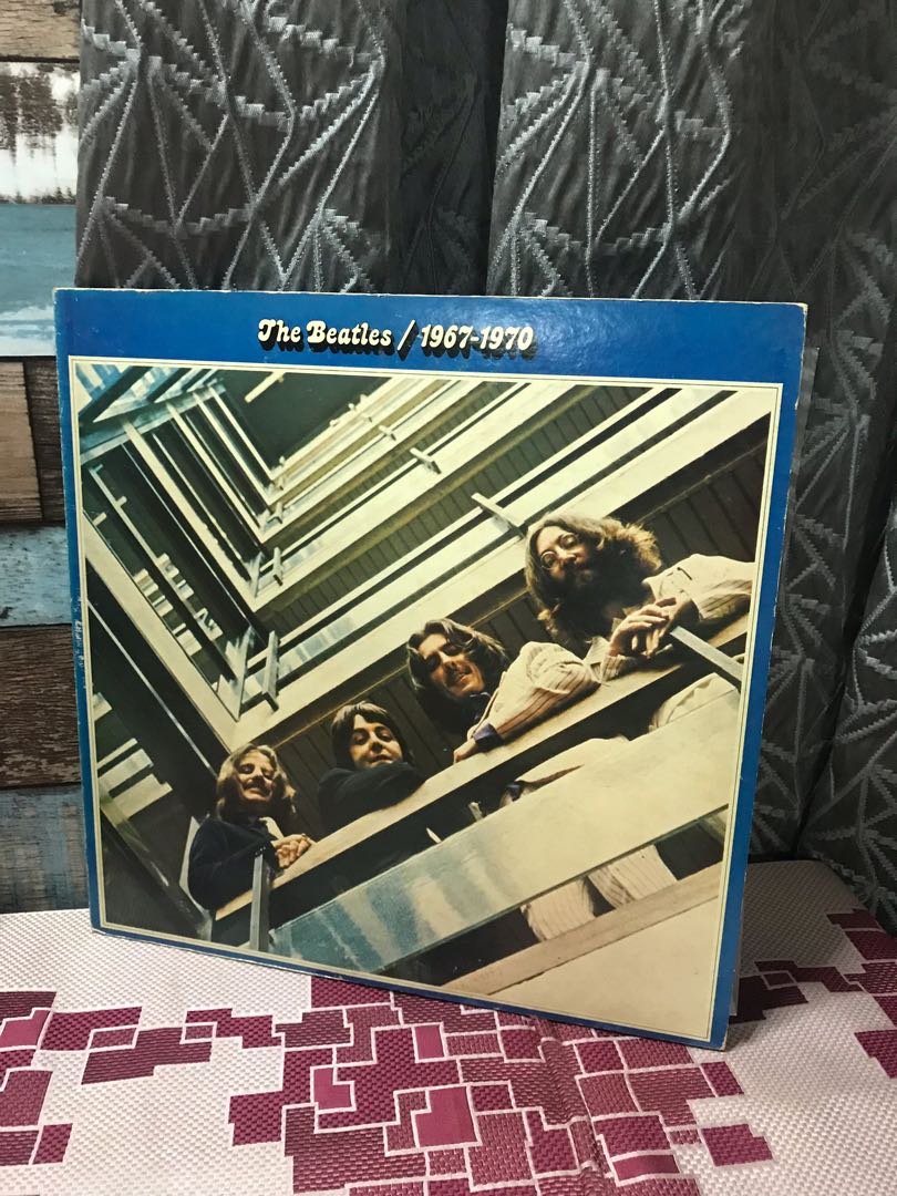 The Beatles Blue Album 1976-1970 LP vinyl Records Japan Pressed ...