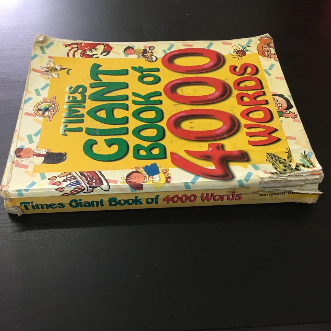 Times Giant Book of 4000 Words Picture Dictionary, Hobbies & Toys ...