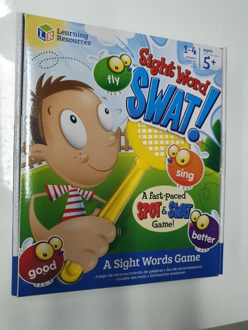 Toddler Games Sight Word Swat, Babies & Kids, Infant Playtime on Carousell
