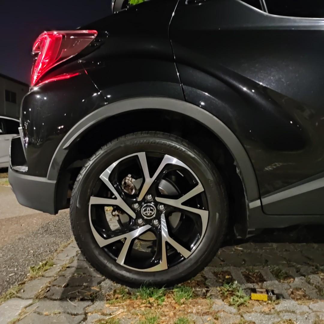 Toyota C-HR Premium "G-Spec" Original Enkei Rims & Bridgestone Tyres ...