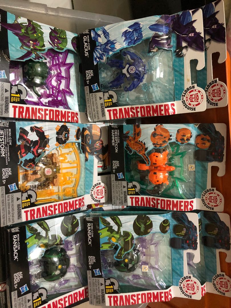 Transformer mini-con, Hobbies & Toys, Toys & Games on Carousell
