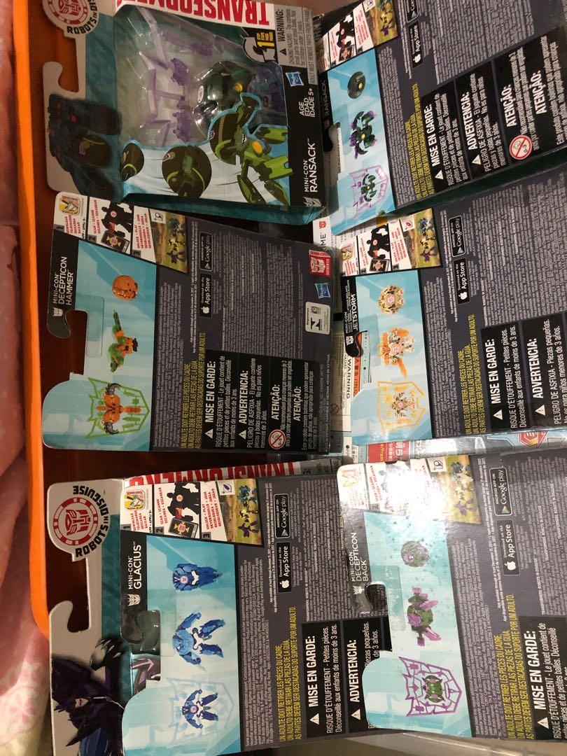 Transformer mini-con, Hobbies & Toys, Toys & Games on Carousell
