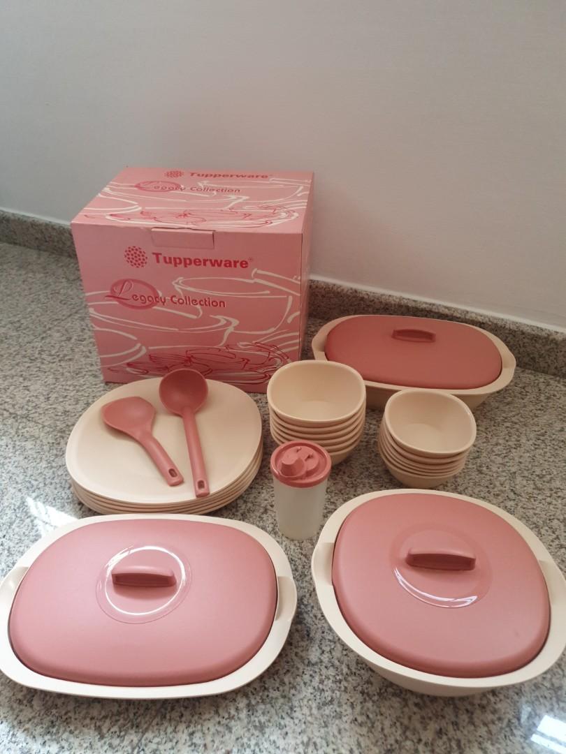 Tupperware Legacy Collection Dinner Set, Furniture & Home Living ...