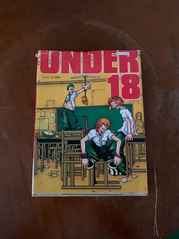 Under 18 Comic By Zint, Hobbies & Toys, Books & Magazines, Comics ...