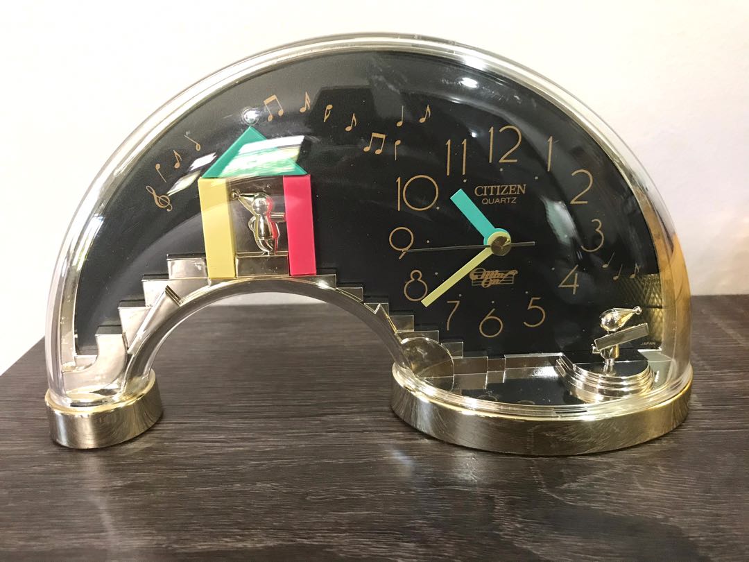Vintage Citizen desk clock, Furniture & Home Living, Home Decor, Clocks ...